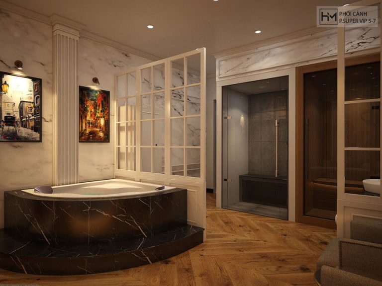 Thiết kế Massage Linh Cherry phong cách Nhật Bản 850m2 ấn tượng.